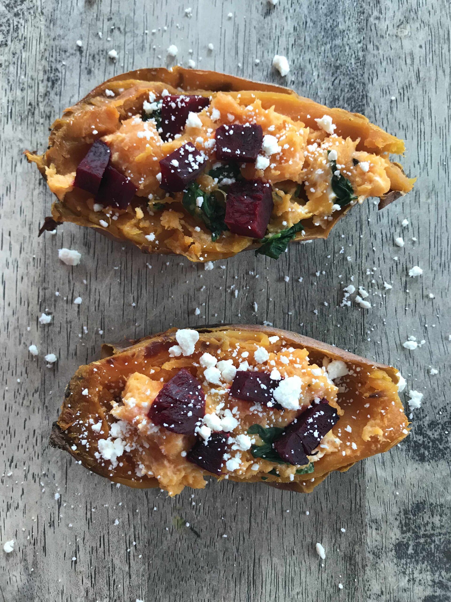 Instant Pot Loaded Sweet Potatoes | Dana White Nutrition