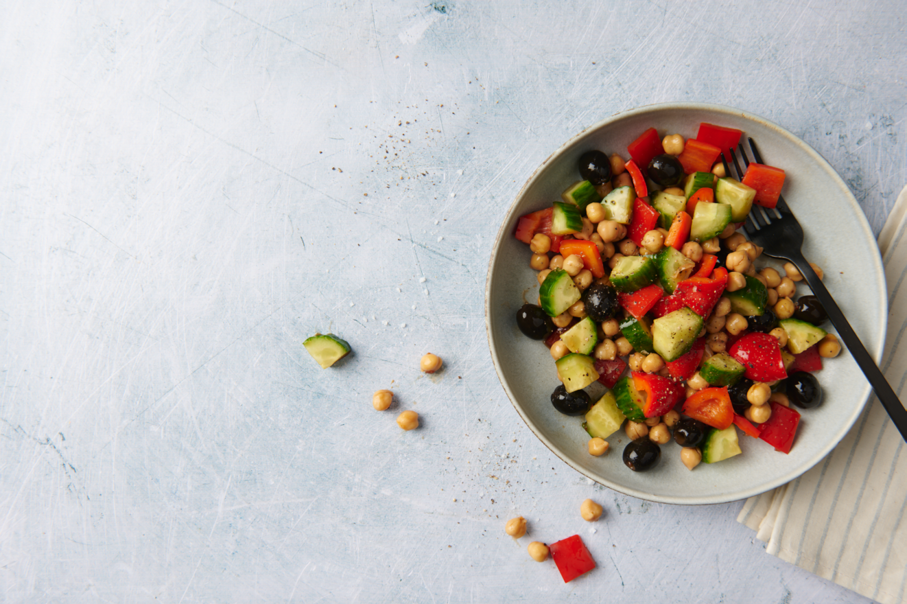 Healthy, Quick & Easy College Cookbook: No-Lettuce Chopped Salad | Dana ...
