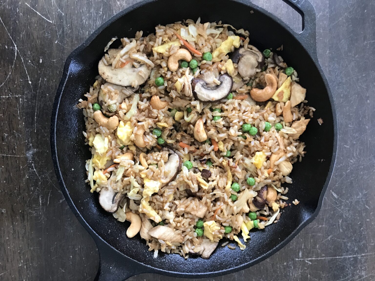 Healthy One Pan Dinners: Kitchen Sink Fried Rice | Dana White Nutrition