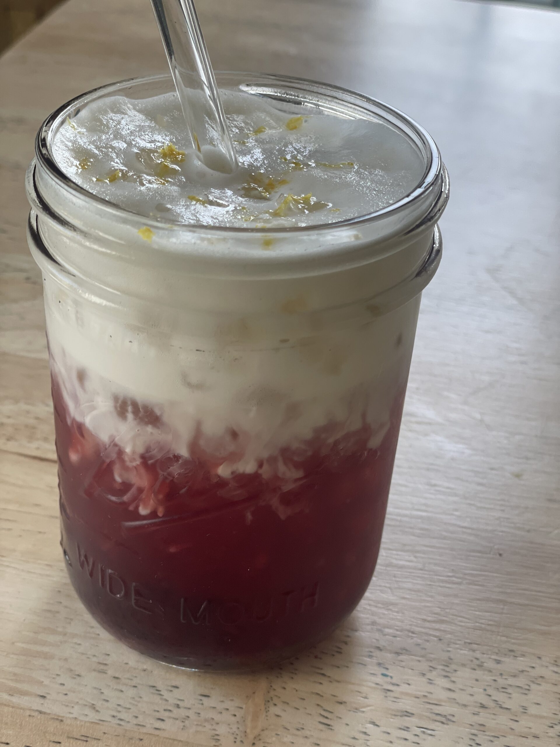 Ice Cherry Chai Collagen Latte | Dana White Nutrition